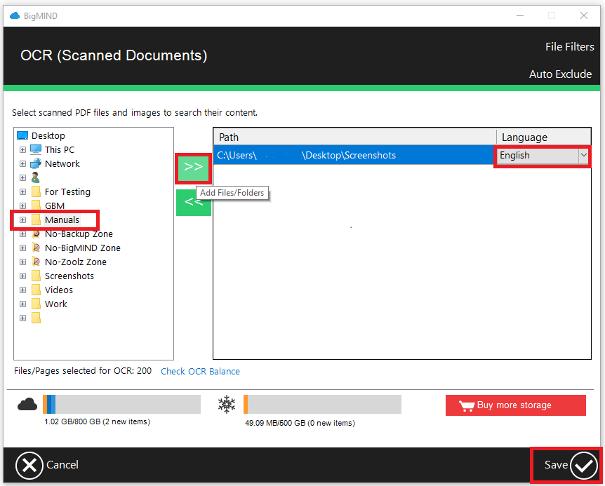 Optical Character Recognition (OCR) in BigMIND - BigMIND Wiki