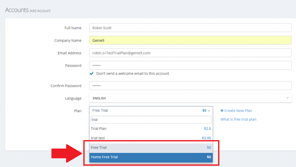 BigMIND Partners: Creating Trial Accounts - BigMIND Wiki